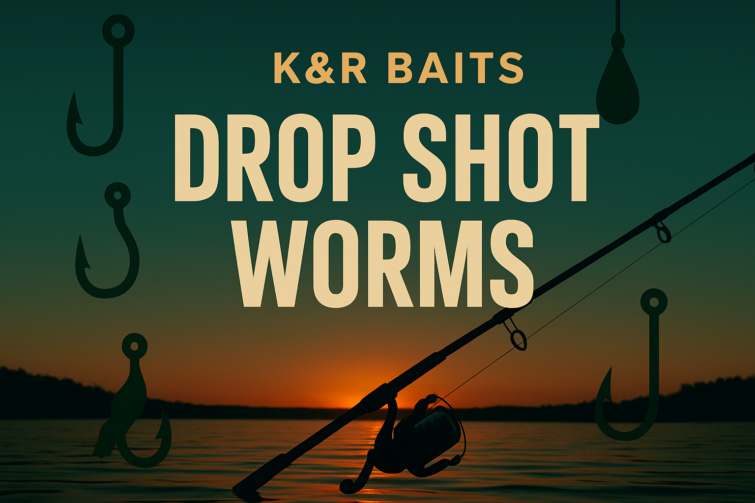 Drop Shot Worms – K&R Bait Company